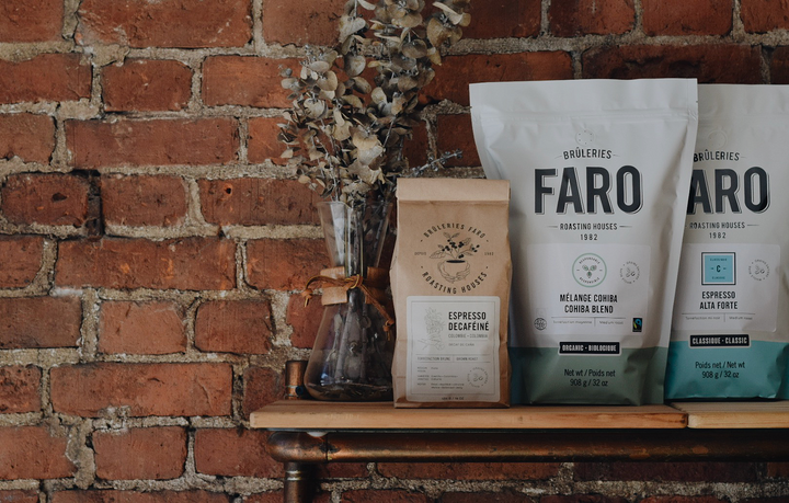 FARO Roasting Houses, Merchant and Roaster of specialty coffee